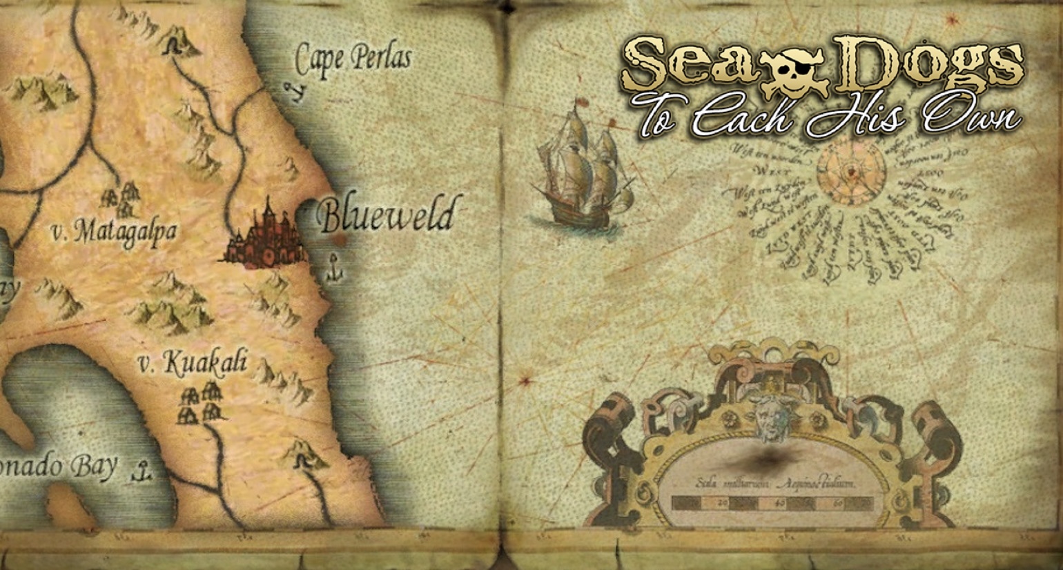 Blueweld Colony Map. Sea Dogs: To Each His Own — Trade and Secrets